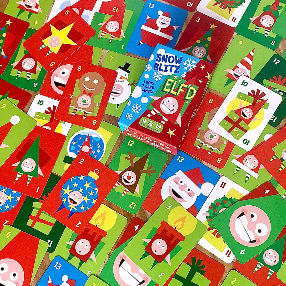 Winter Holiday card games Christmas combo pack Mark Gonyea Made in USA ...