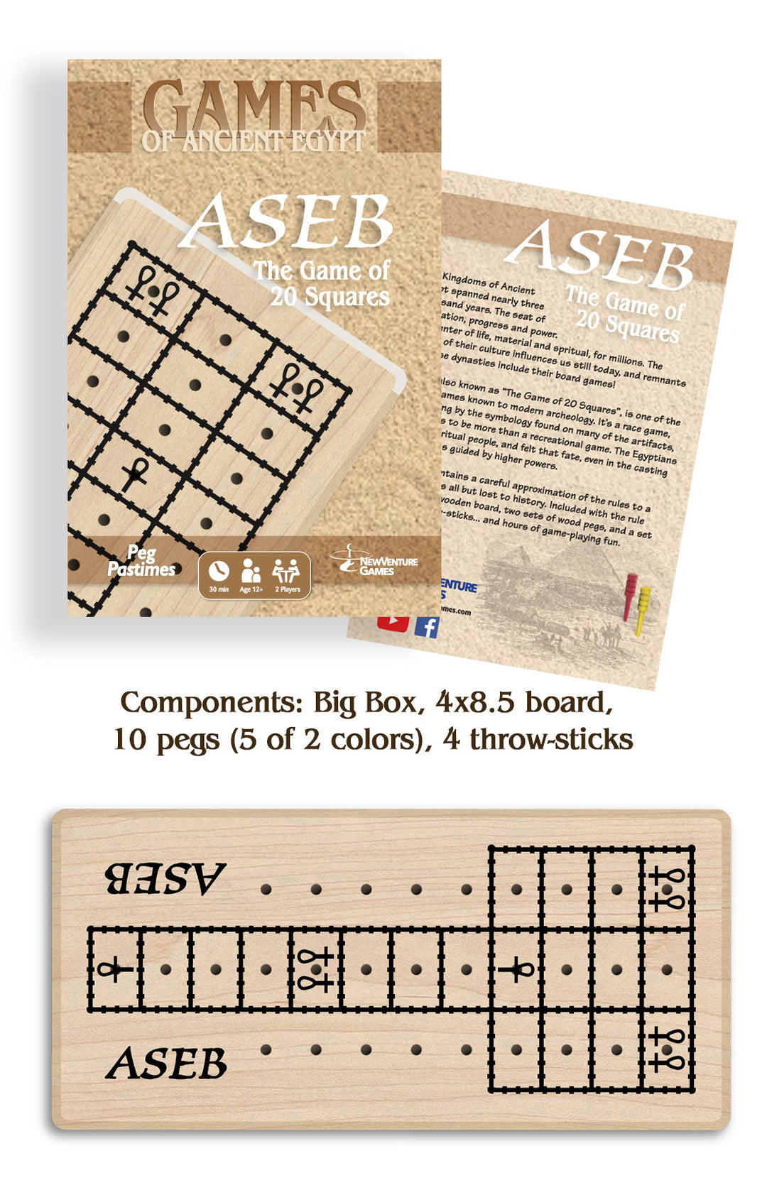 Games of Ancient Egypt – Red Hen Toys