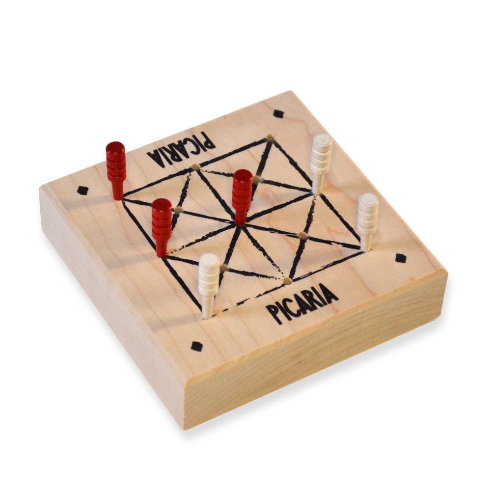 Picaria abstract strategy board game travel version – Red Hen Toys