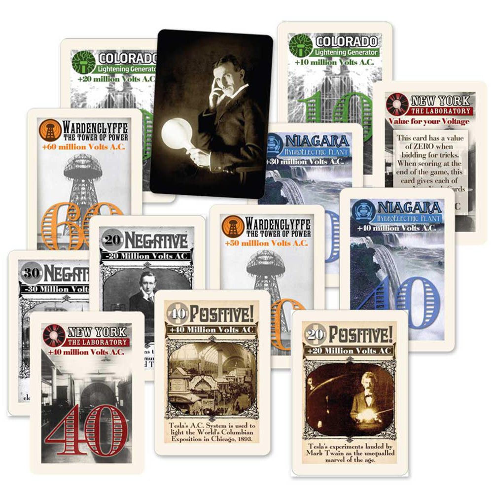 Tesla Strategy Tabletop Card Game About Nikola Tesla by David McCord ...
