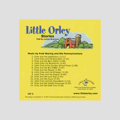 Little Orley Stories CD – Red Hen Toys